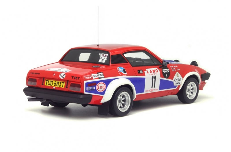 1/18 OTTO-MOBILE - TRIUMPH - TR7 COUPE V8 Gr.4 N 11 24h D'YPRES 1975 T ...