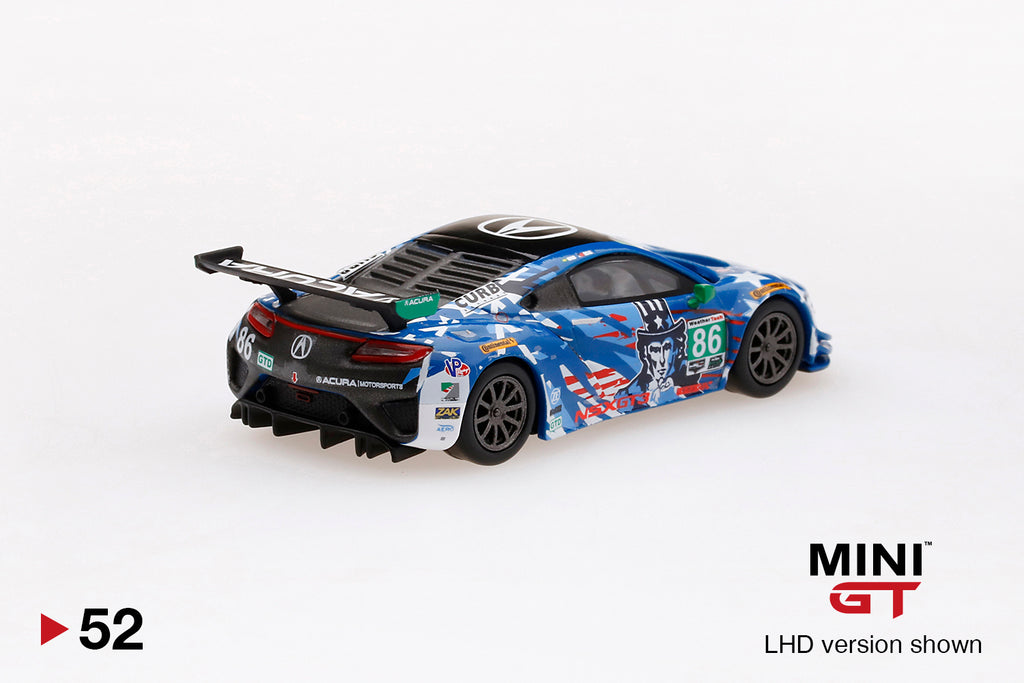 Mini GT – Acura NSX GT3 #86 2017 IMSA Watkins Glen – GP Models