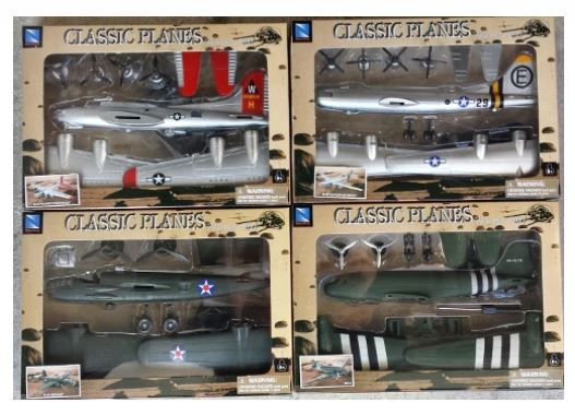 New Ray Classic Planes Kitsets – GP Models