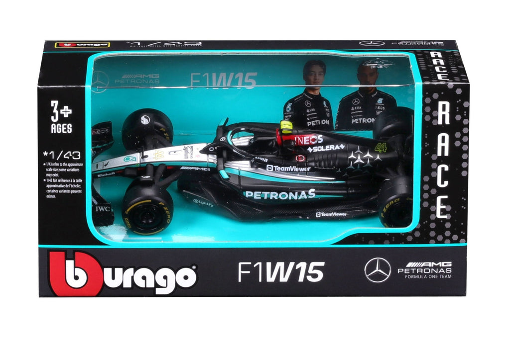 Bburago 1/43 Mercedes-AMG F1 W15E 2024 – GP Models