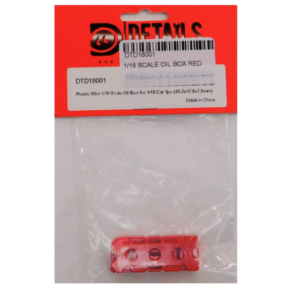 hobby details- mini oil box for 1/18 car – GP Models