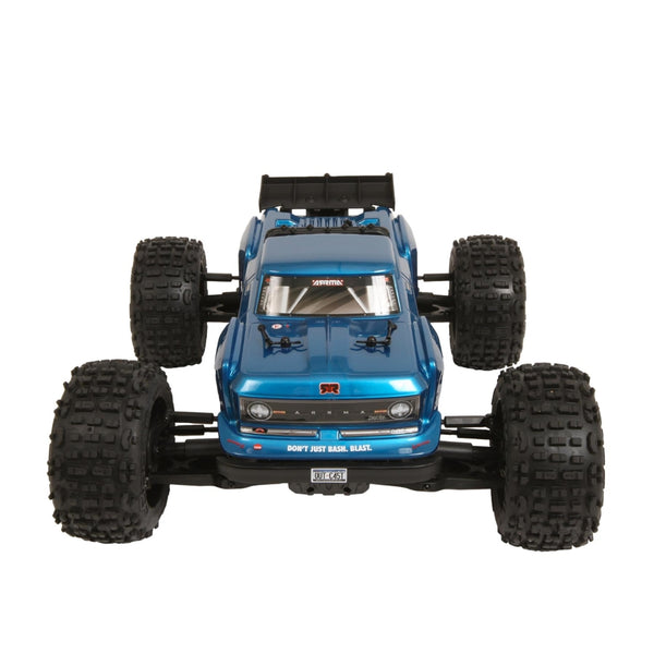 Arrma -1/10 OUTCAST 4S 4X4 RTR Brushless Stunt Truck, Blue – GP Models