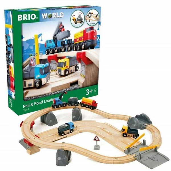 BRIO B33210 Rail and Road Loading Set – GP Models
