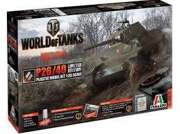 Italeri 1/35 World of Tanks Roll Out (P-26/40 Model Kit) – GP Models