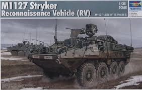Trumpeter 1/35 M1127 Stryker Reconnaissance vehicle (RV) – GP Models