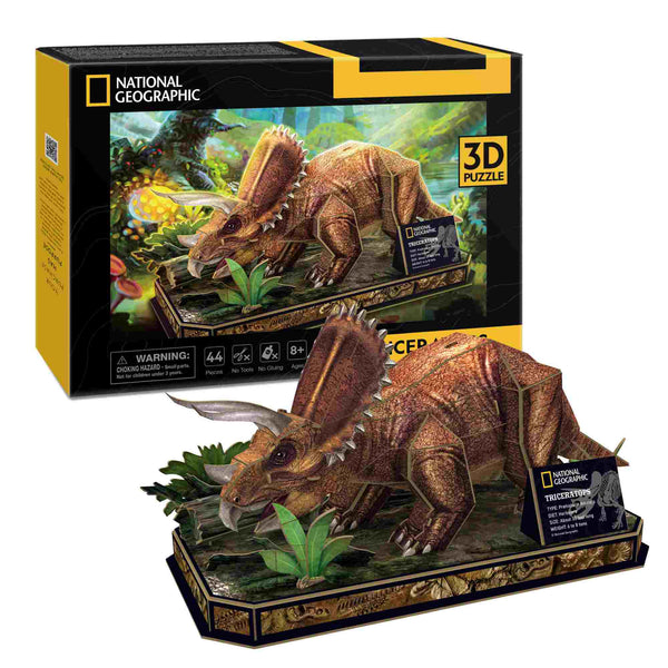 NATIONAL GEOGRAPHIC - TRICERATOPS 44PCS – GP Models