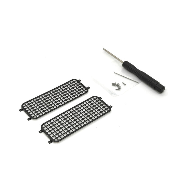 Stainless steel rear window protection set for TRX-4M Defender 1/18 ...