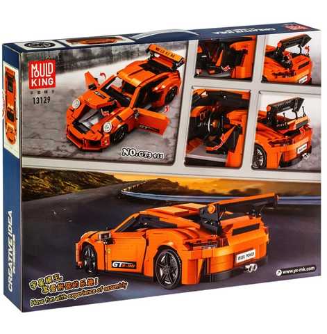 MOULD KING -Designer Porsche Porsche 911 GT3 RS, 1072 parts – GP Models
