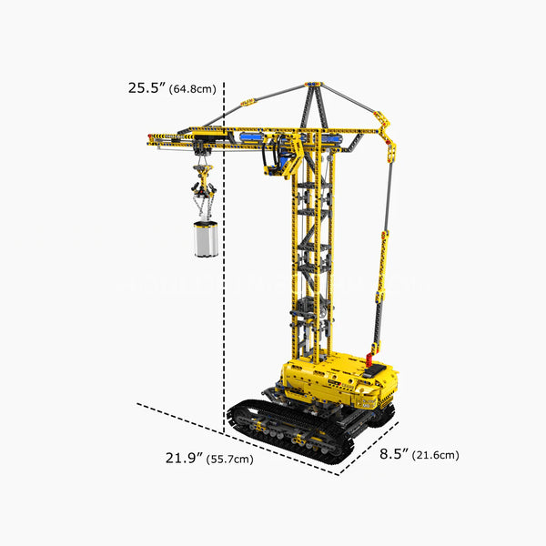 Mould King -Crawler Tower Crane Building Set – GP Models
