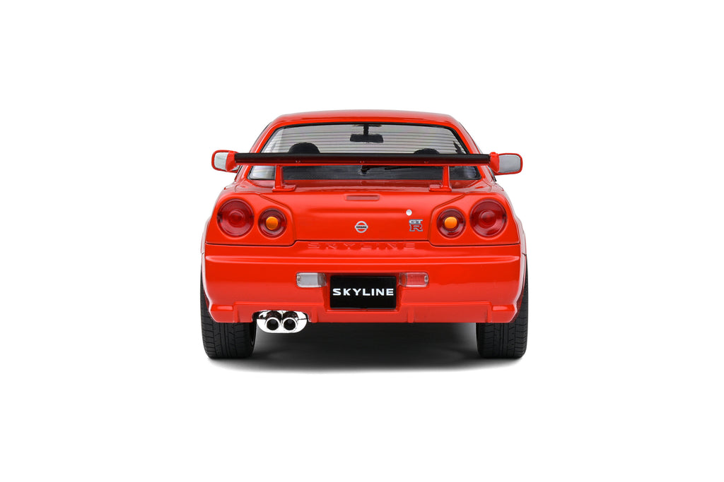 SOLIDO 1/18 NISSAN SKYLINE (R34) GT-R ACTIVE RED 1999 – GP Models