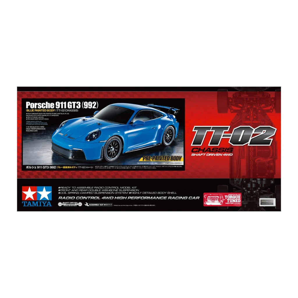 Tamiya-1/10 PORSCHE 911 GT3 (992) (TT-02) – GP Models