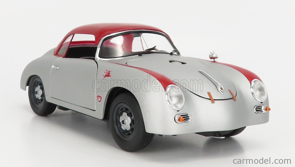 1/18th-SCHUCO - PORSCHE - 356 SPIDER HARD-TOP CLOSED OUTLAW 1952(Red&S ...