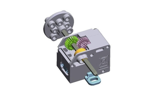MINI MOTOR GEARBOX - LOW (4-SPEED) – GP Models