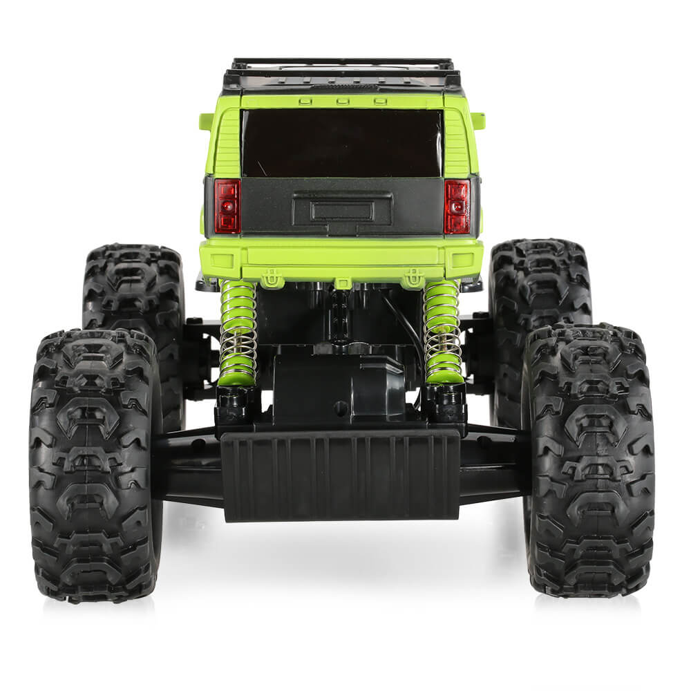 1/14 2CH 4WD Electric RTR Rock Crawler Off-road RC Car Green with LED ...