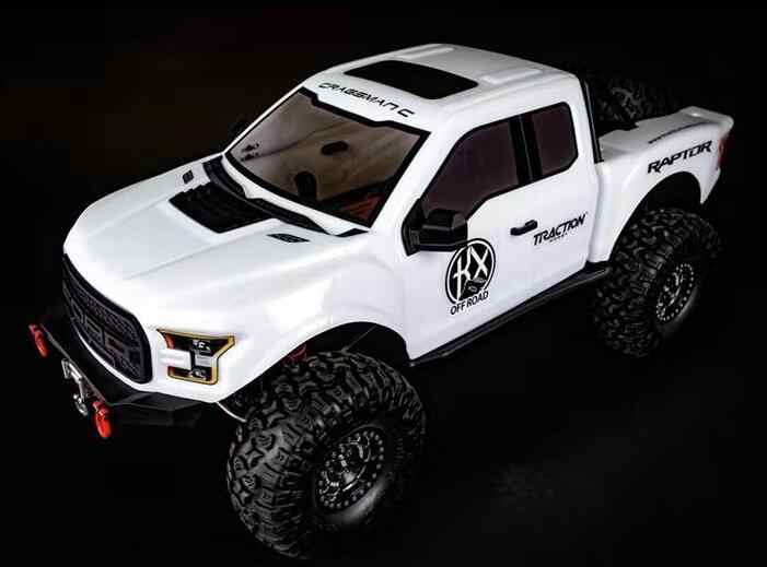 Traction Hobby -1/8 2018 F-150 Raptor Crawler Lexan Body – GP Models